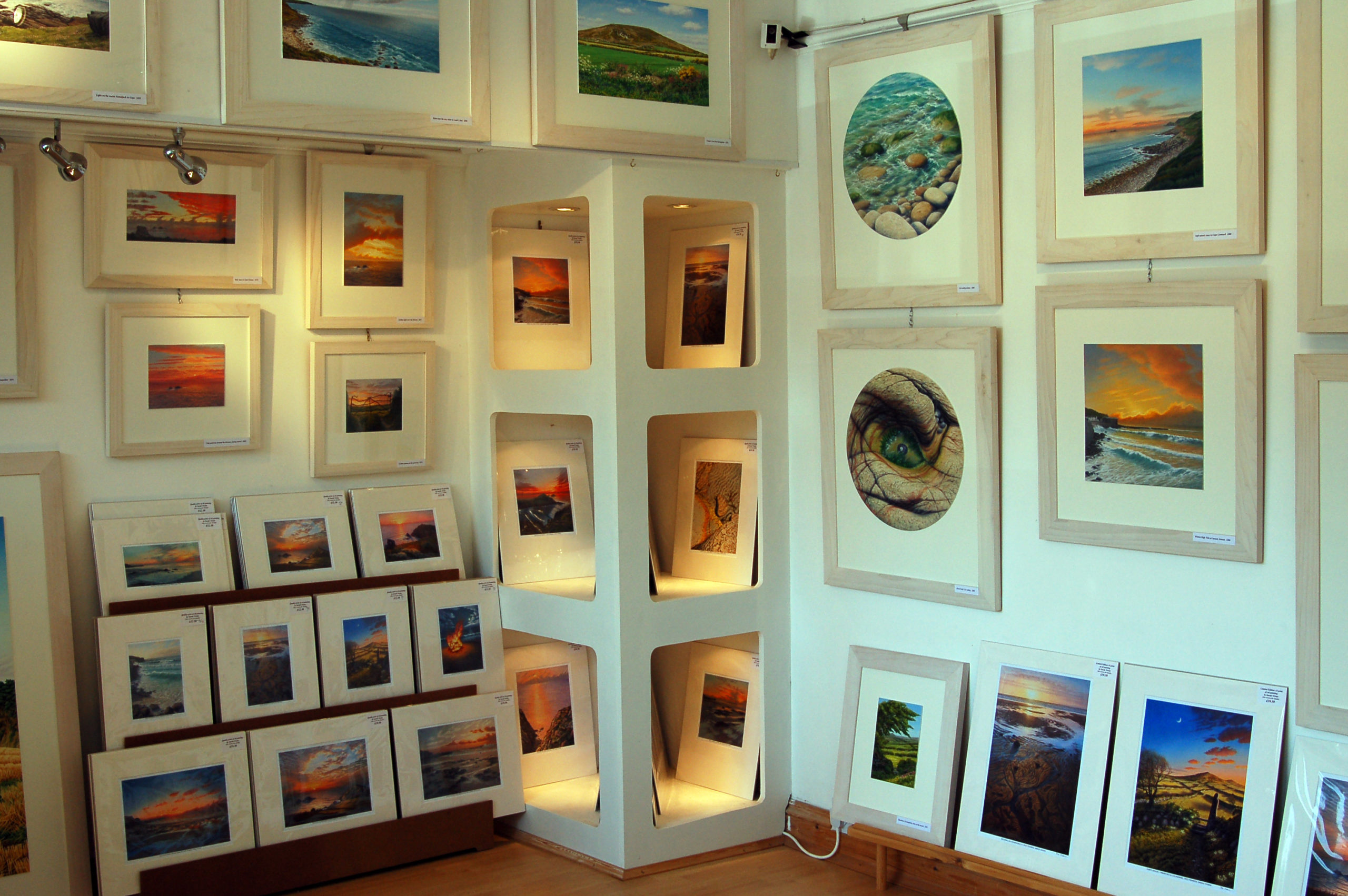Exhibitions of oil paintings by Landscape and Seascape Artist Sarah Vivian