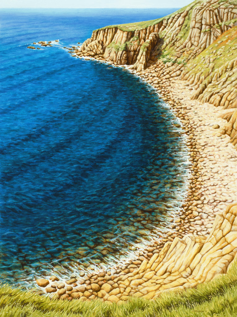 Galleries of Cornwall paintings by artist Sarah Vivian- Sea and Landscapes