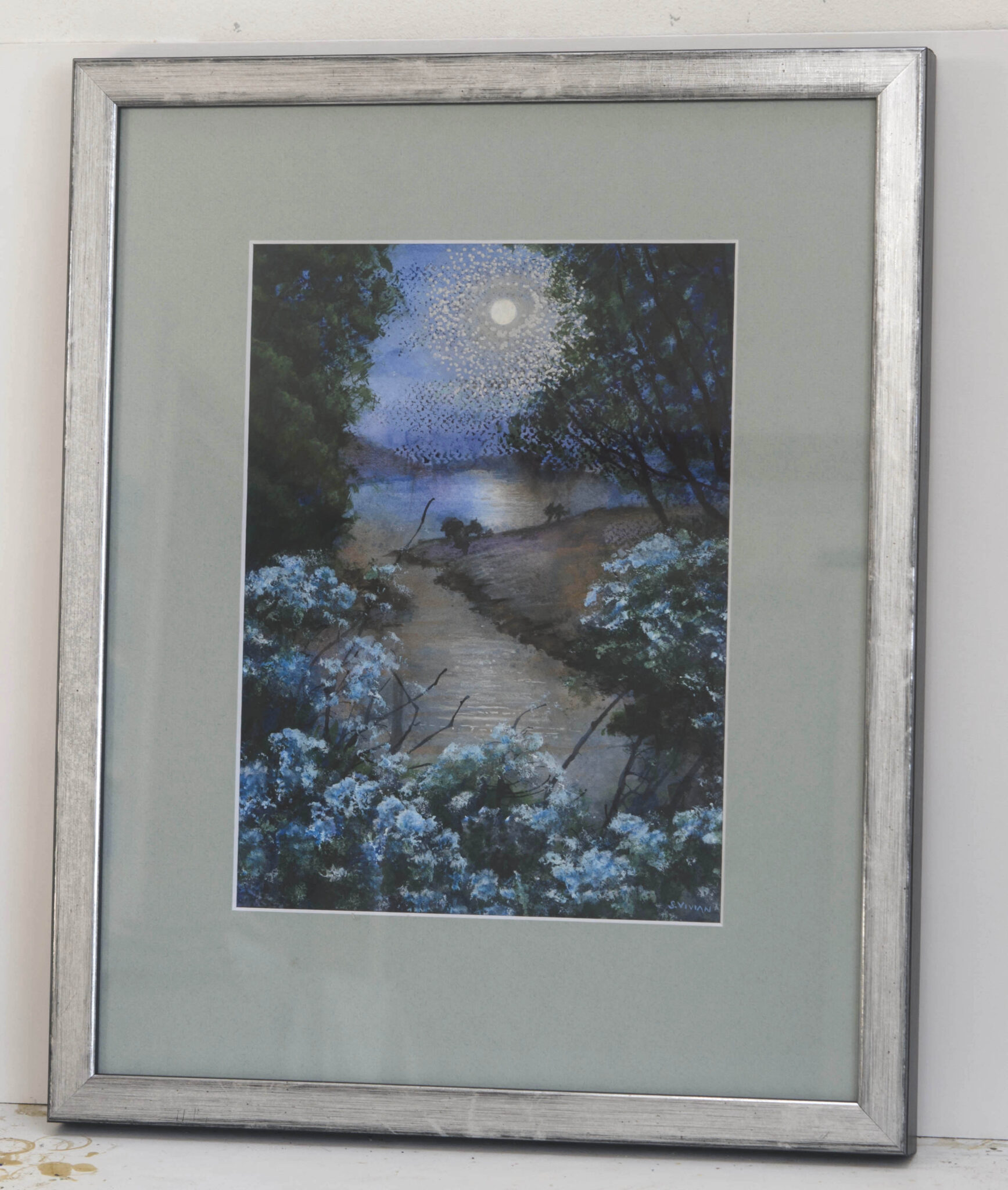 Gallery of mixed media paintings of Cornwall by artist Sarah Vivian